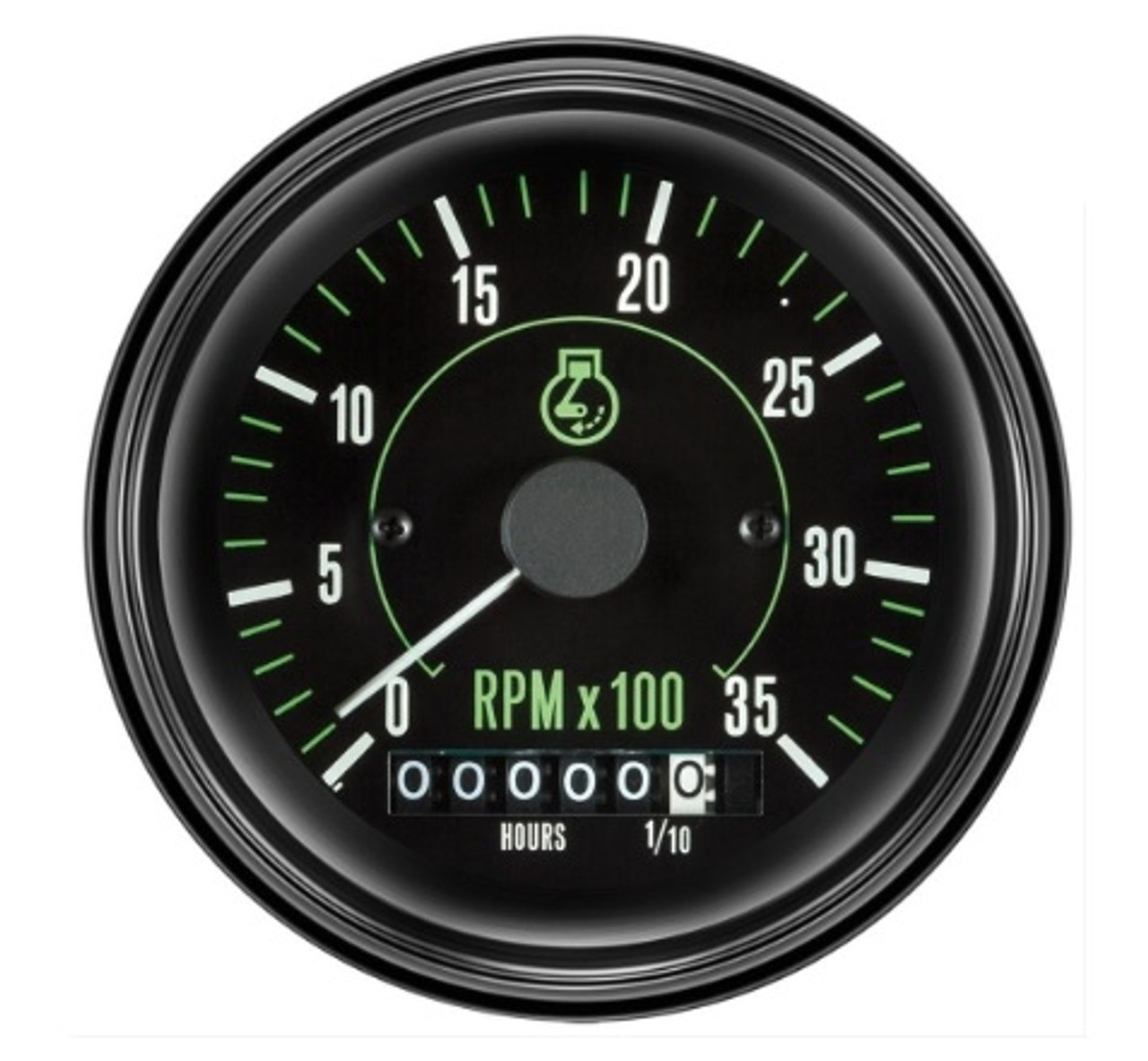 Stewart Warner Heavy-Duty Plus Series Tachometer 0-3,500 RPM - 82647 's ...